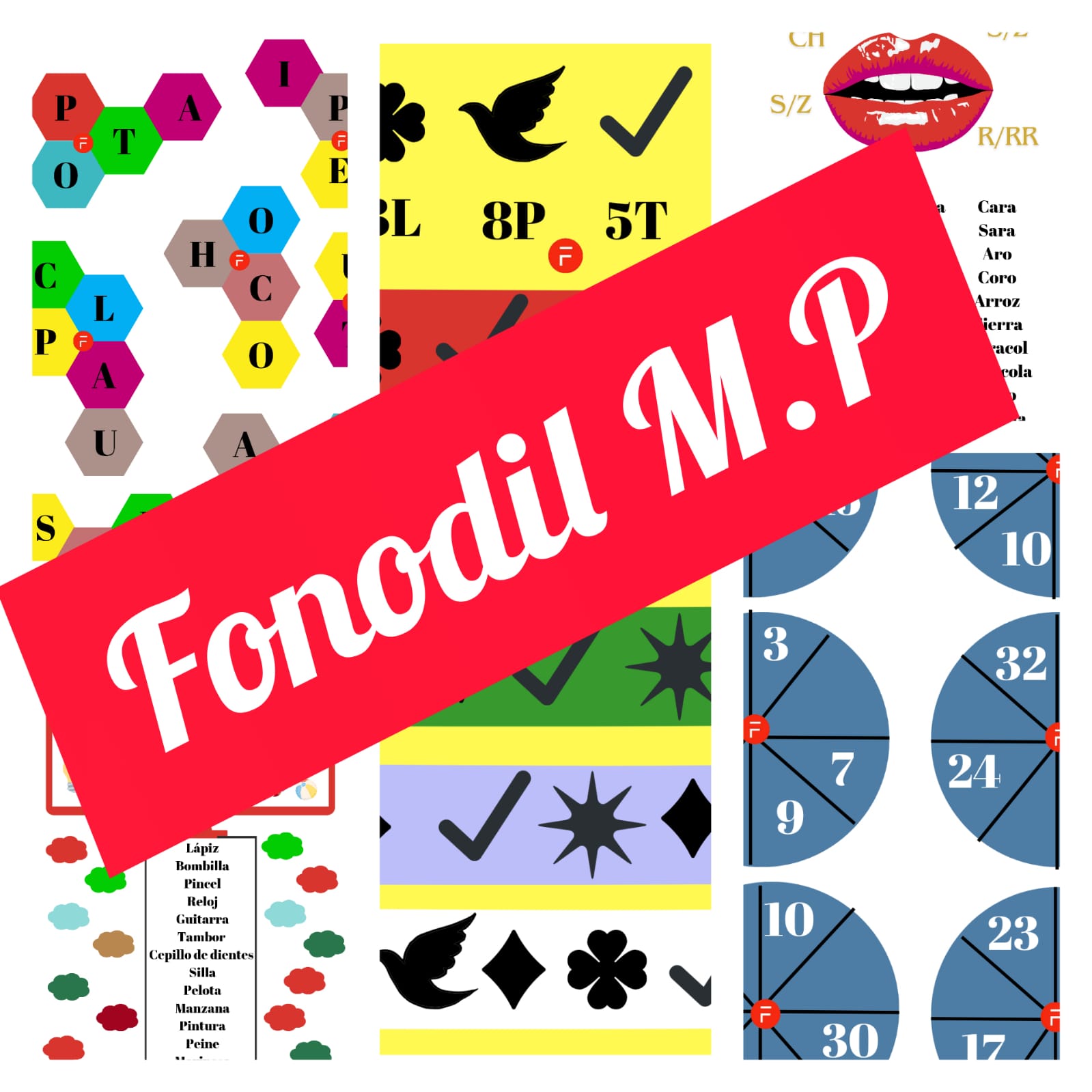 Material 1&5 logopedia 1 – Fonodil M.P- Escuela on line